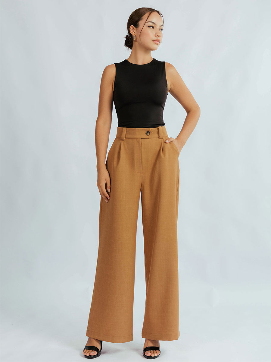 PANTALÓN SASTRE RECTO FLORENCIA PARA MUJER – Bembella Perú